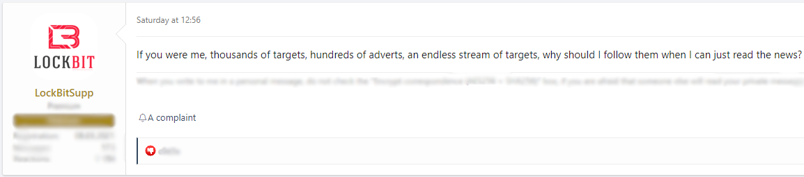 LockBit’s Conflicting Claims in Royal Mail Cyberattack