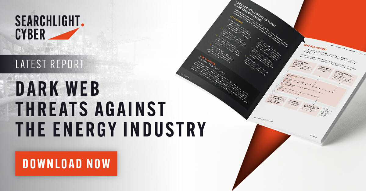 Dark Web Threats & Threat Modeling for the Energy Industry › SL Cyber