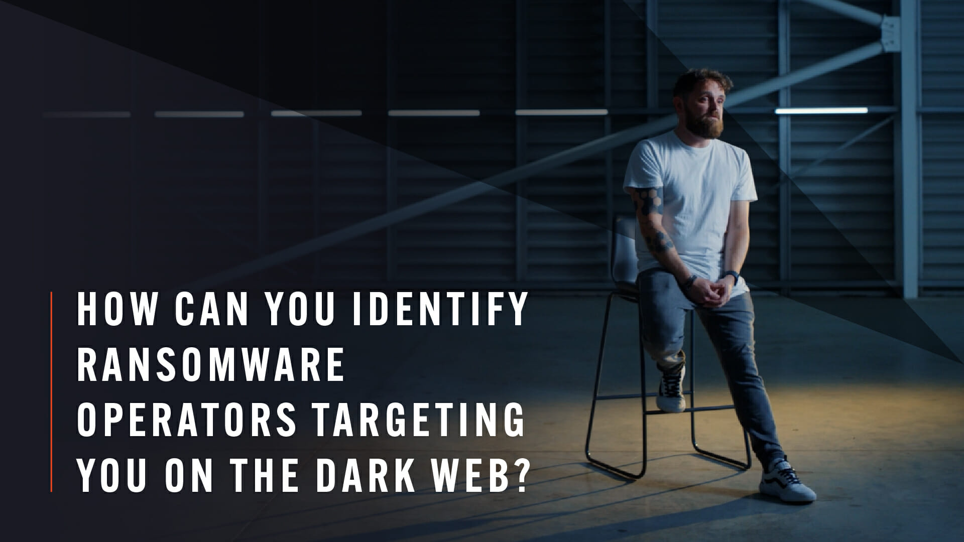 Identifying Ransomware Operators on the Dark Web