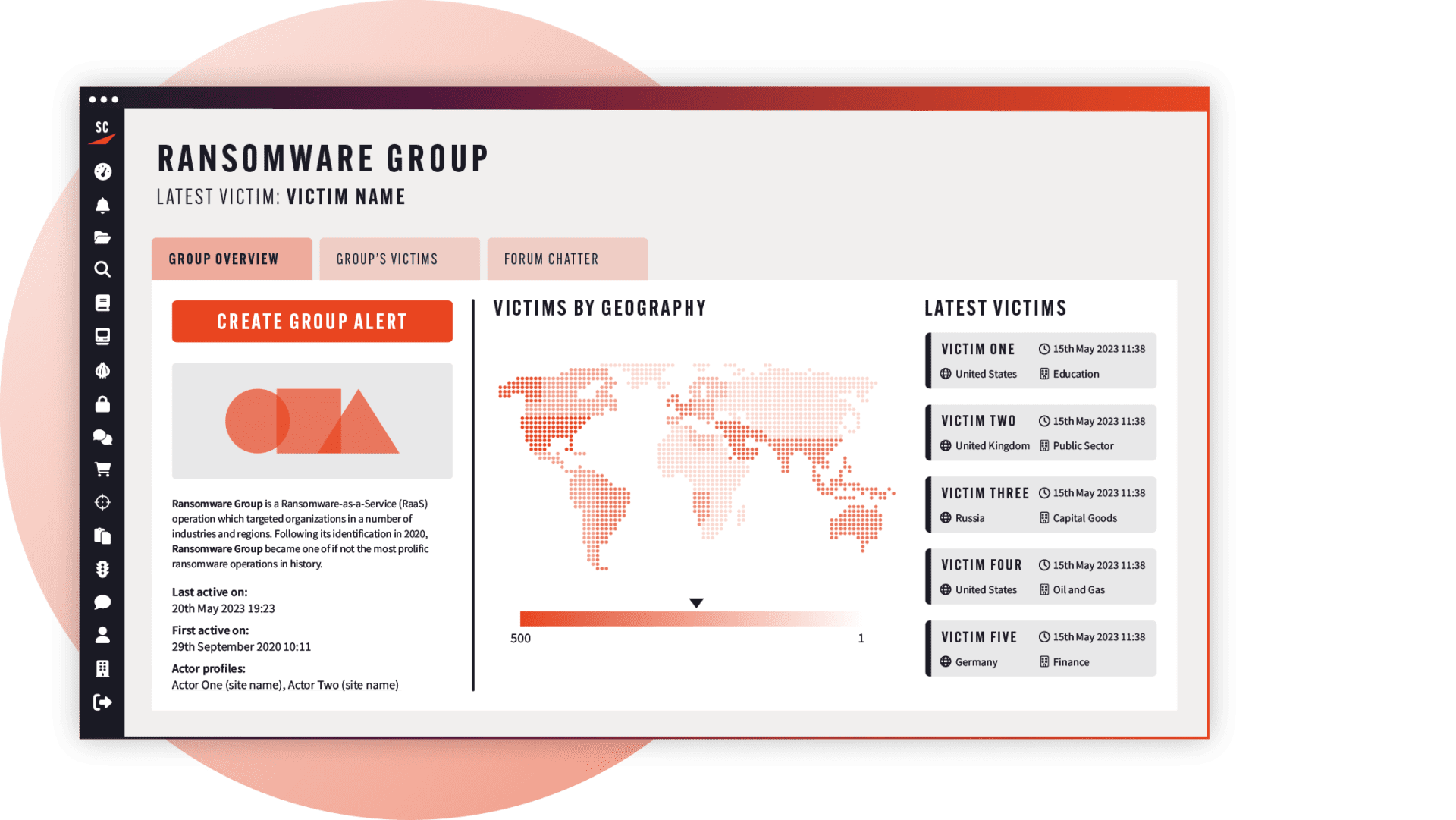 Pre-empt Ransomware Attacks › Searchlight Cyber