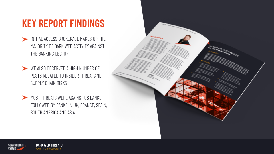 The finance sector’s top 3 dark web threats: Webinar recap